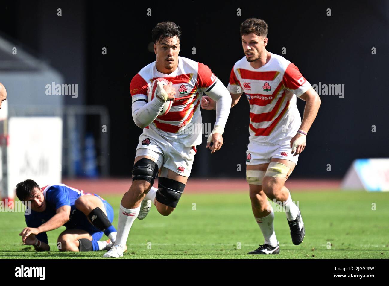 Tokyo, Japan. Credit: MATSUO. 9th July, 2022. Ben Gunter (JPN) Rugby ...