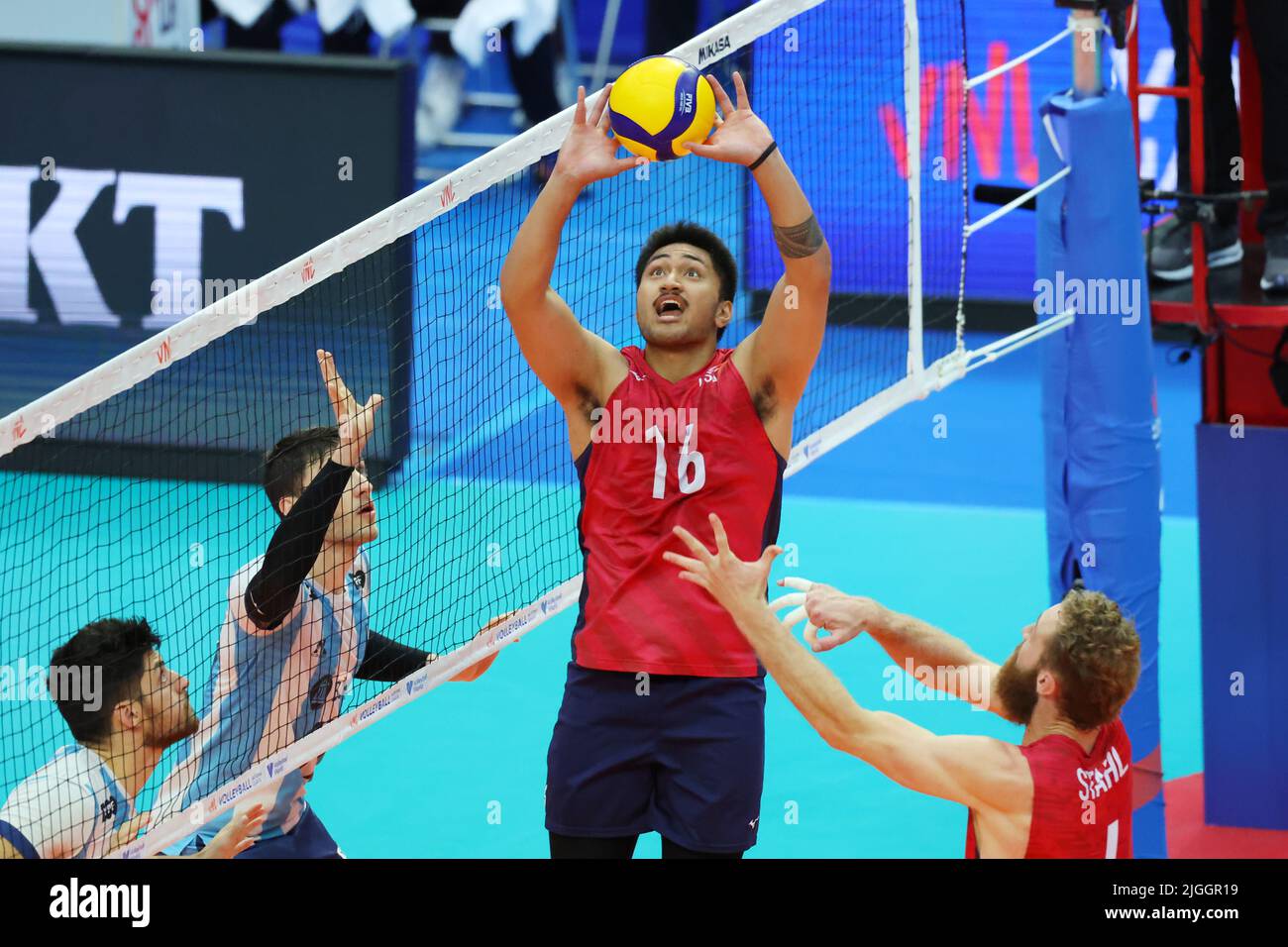 Maruzen Intec Arena Osaka, Osaka, Japan. 10th July, 2022. Tuaniga ...