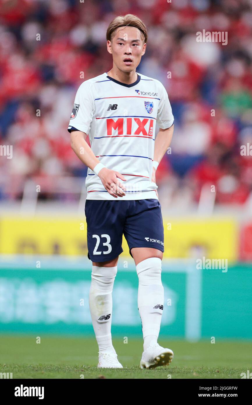 Saitama, Japan. 10th July, 2022. Ryoma Watanabe (FC Tokyo) Football ...