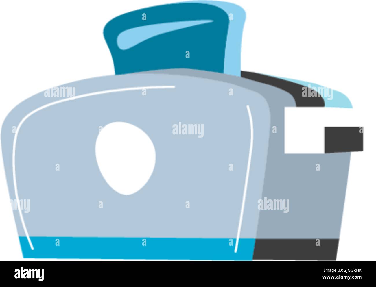 Toaster kitchen appliances for cooking vector Stock Vector Image & Art ...