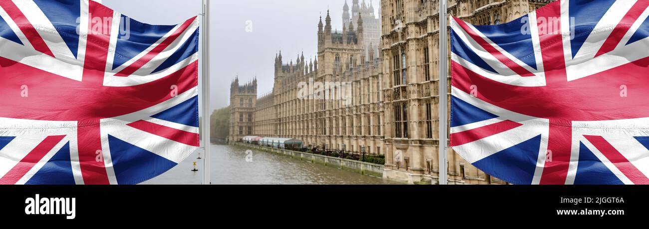 The Union Jack, or Union Flag, is the de facto national flag of the ...