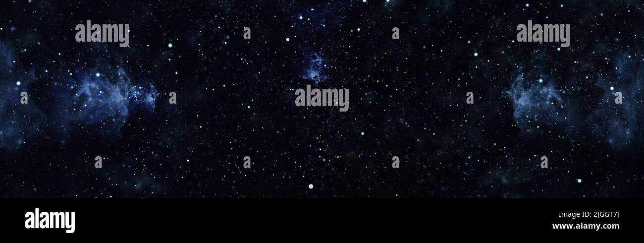 Outer space. Science fiction cosmos. planets, stars and galaxies in ...