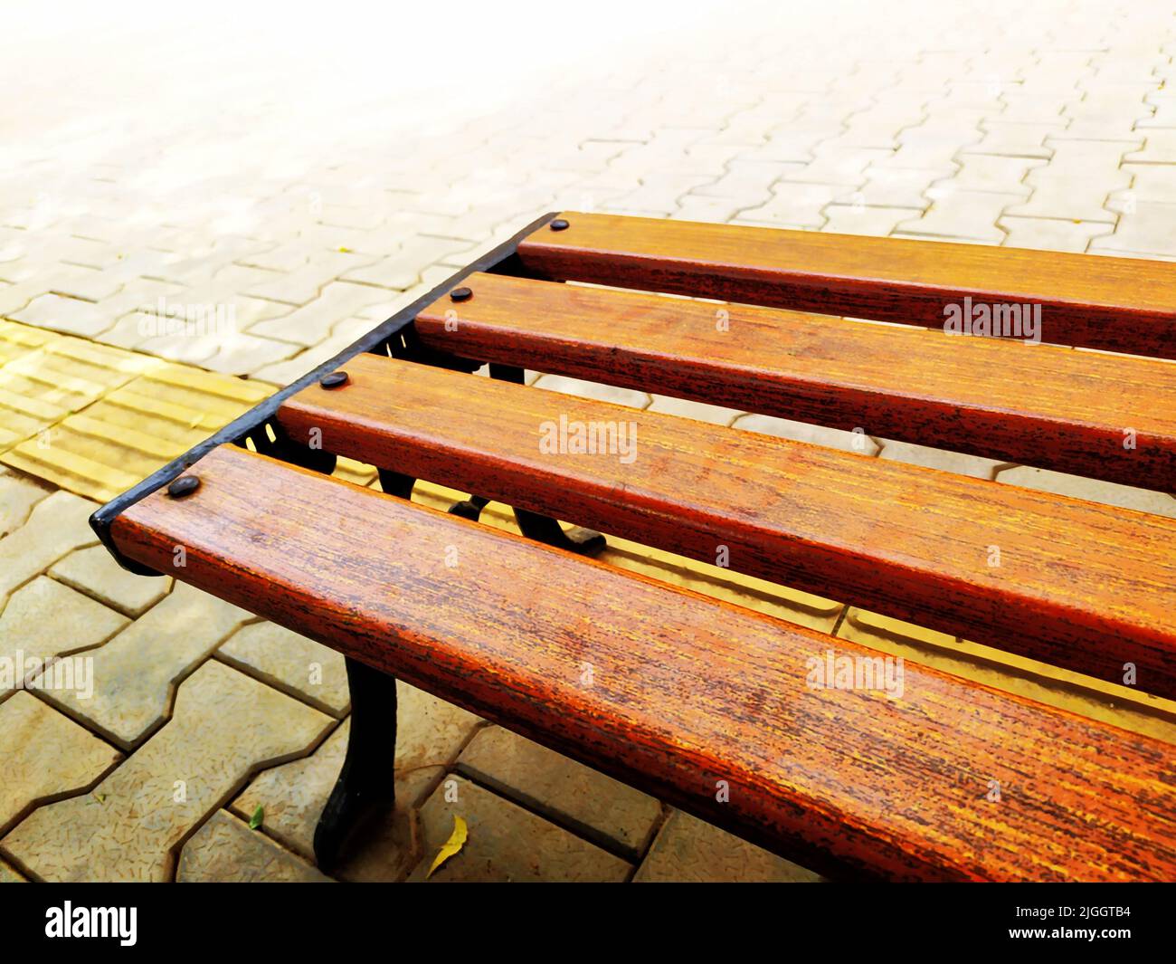 Garden brench hi-res stock photography and images - Alamy