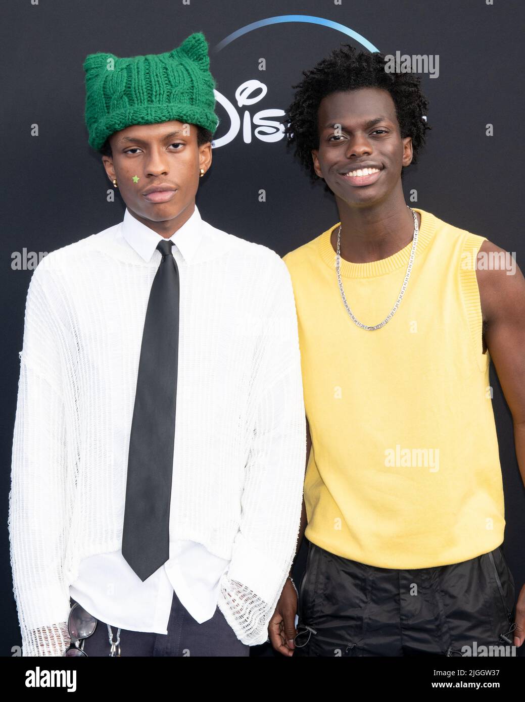 July 9, 2022, Santa Monica, California, USA: Israel Johnson and Tim ...