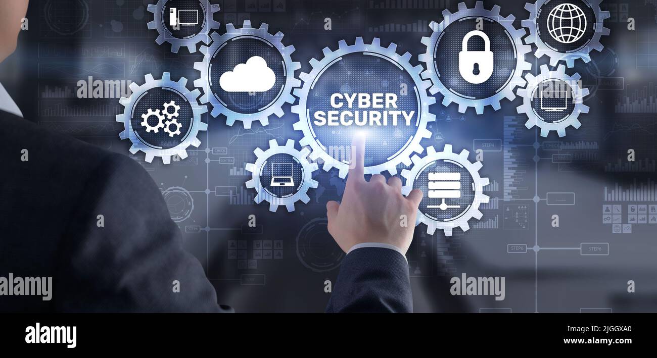 Cyber Security. Data Protection Network Privacy Concept Stock Photo - Alamy