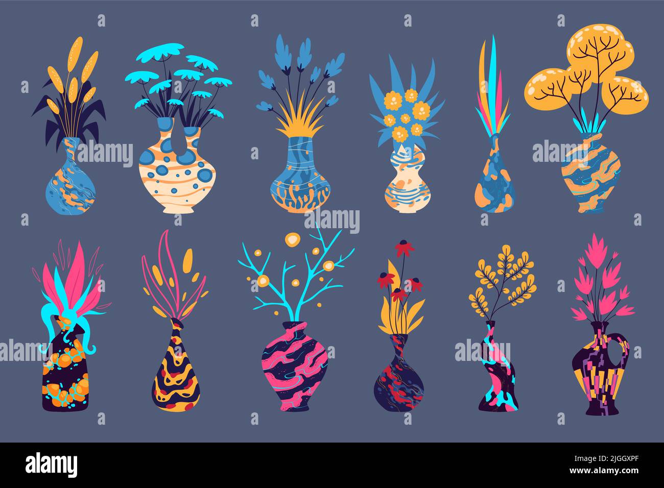 Modern pottery vases hi-res stock photography and images - Alamy