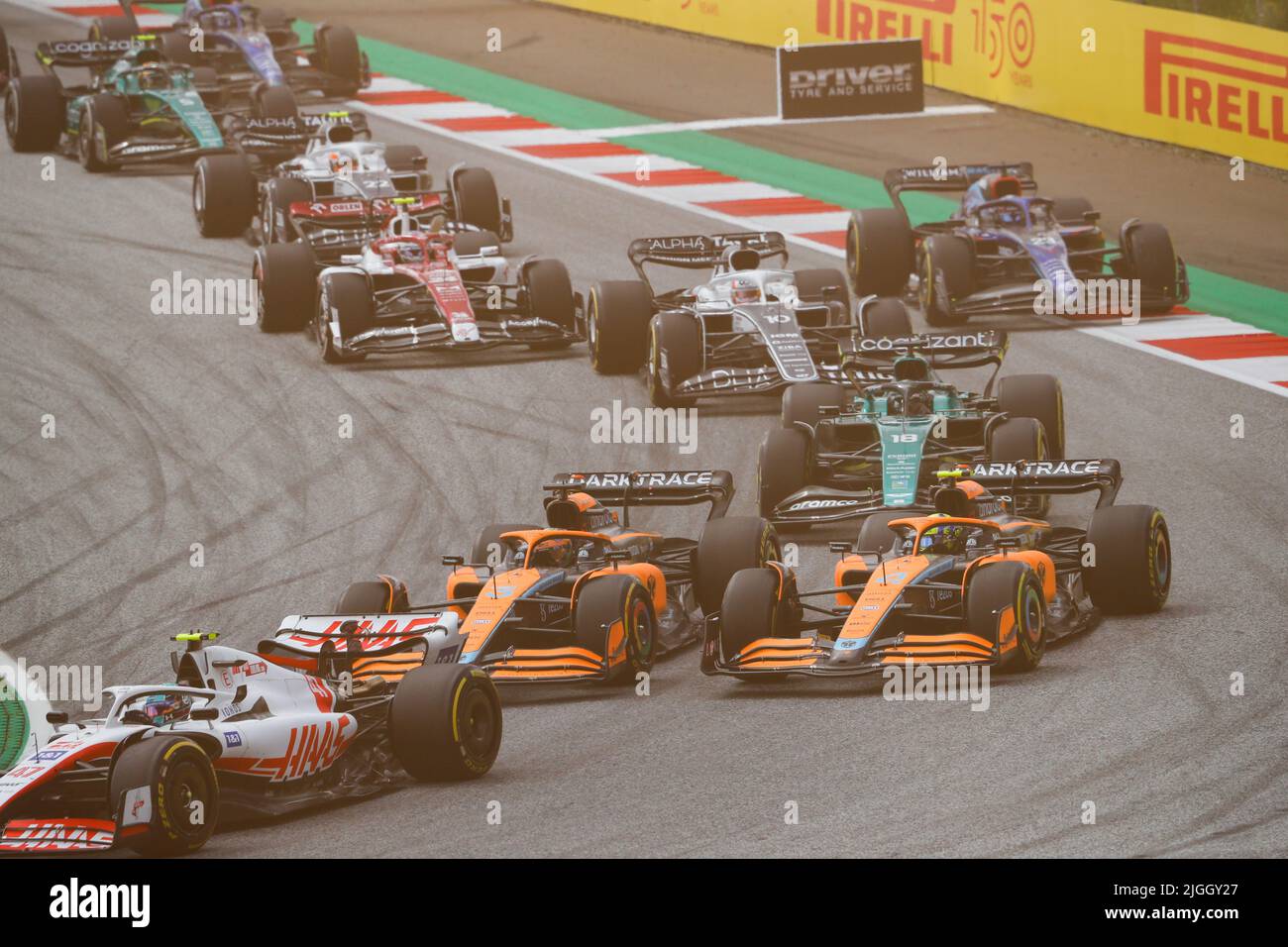 July 10, 2022, Rome, Austria: 03 RICCIARDO Daniel (aus), McLaren F1 ...