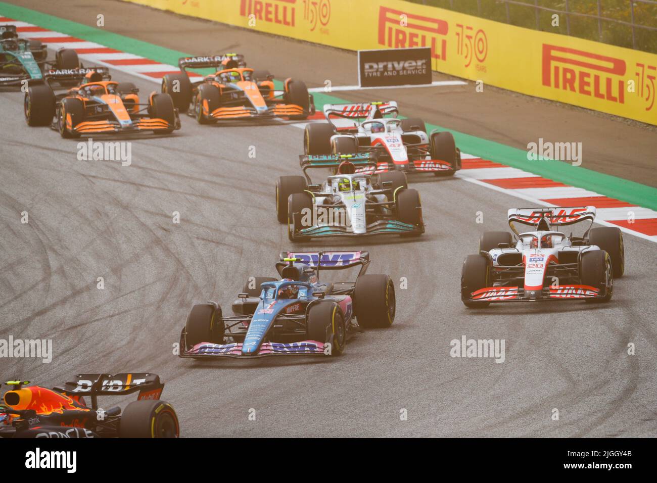 July 10, 2022, Rome, Austria: 31 OCON Esteban (fra), Alpine F1 Team ...