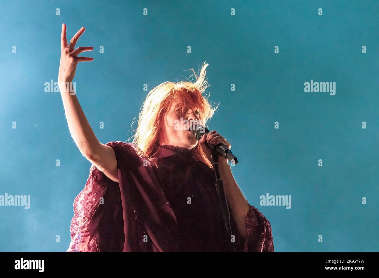 Madrid, Spain. 10th July, 2022. Florence Leontine Mary Welch of the ...