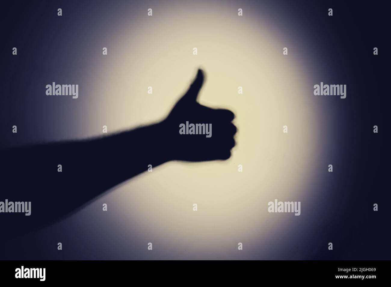 Flashlight shadow hand wall hi-res stock photography and images - Alamy