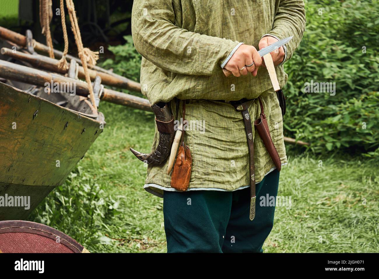 Medieval tools for the construction of sailboats and ship building ...