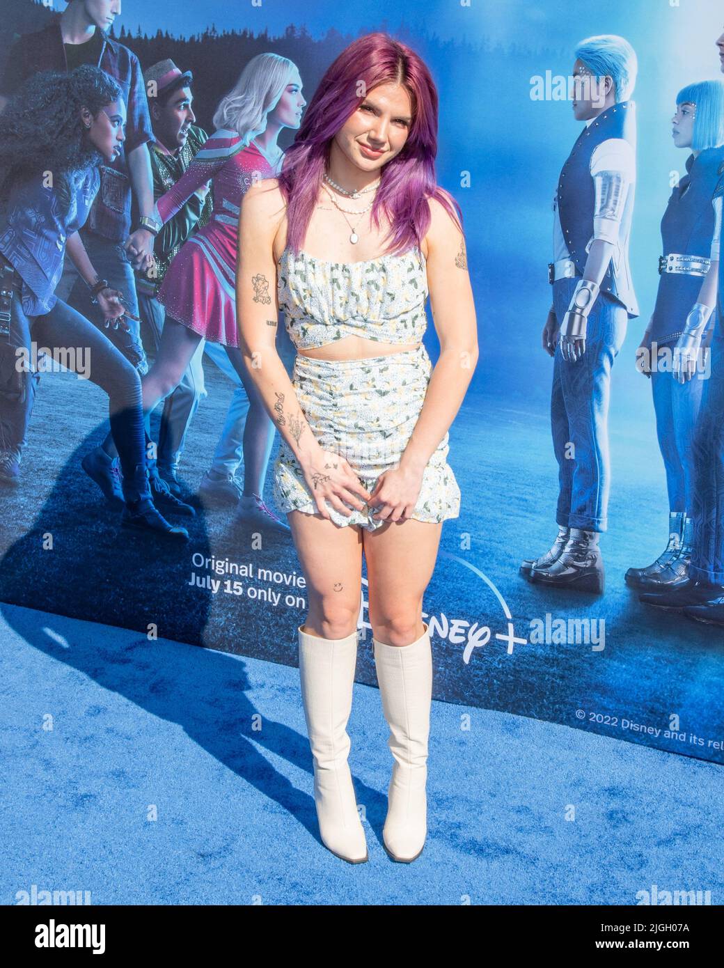 09 July 2022 - Los Angeles, California - Bailey Spinn. Disney+ Original ...