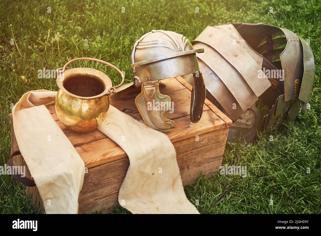 Ancient Roman weapons and armor - helmets and chain mail ...