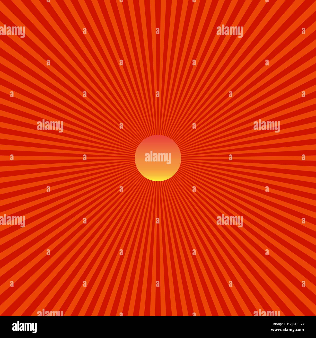 Abstract sun rays background. Sunset vector illustration Stock Vector ...