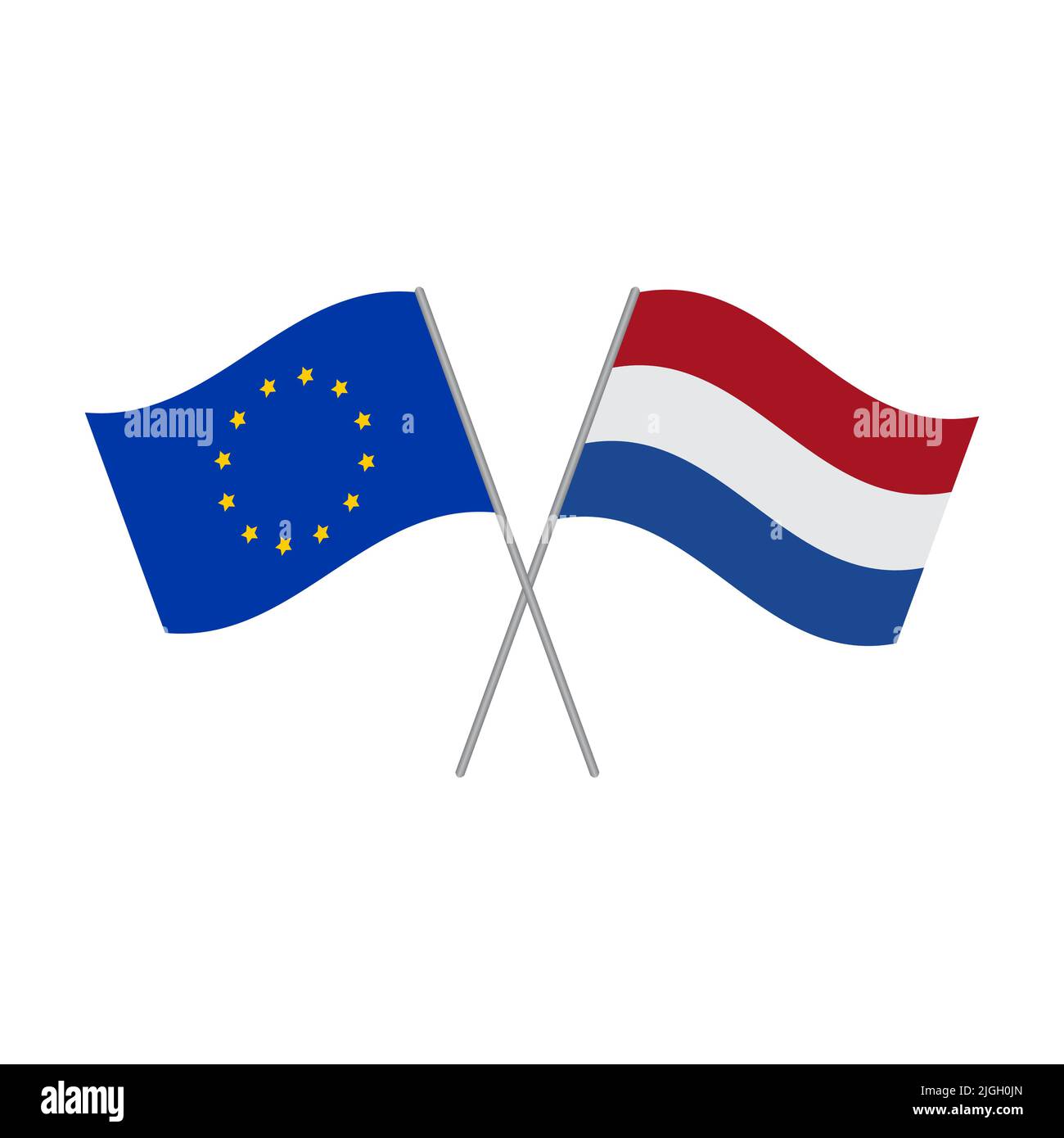 Netherlands europe flags on Stock Vector Images - Alamy