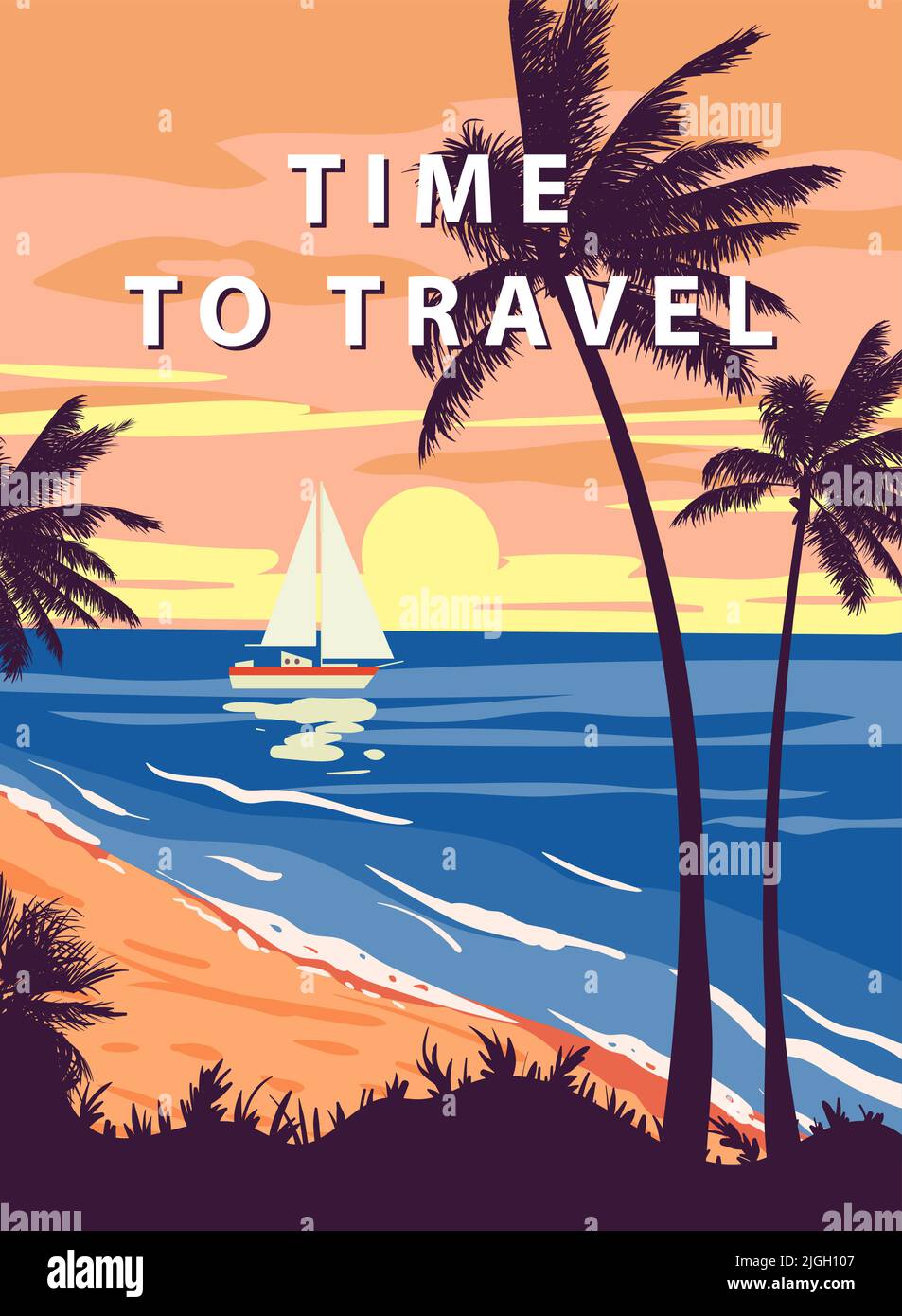 Malibu resort Stock Vector Images - Alamy