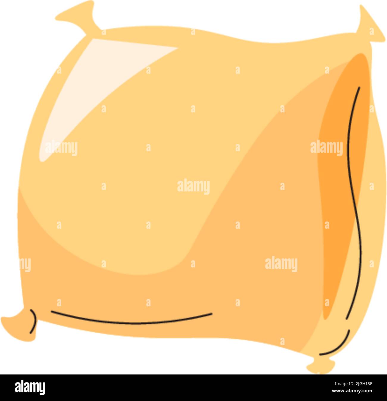 Stylish bedroom interior soft Stock Vector Images - Alamy