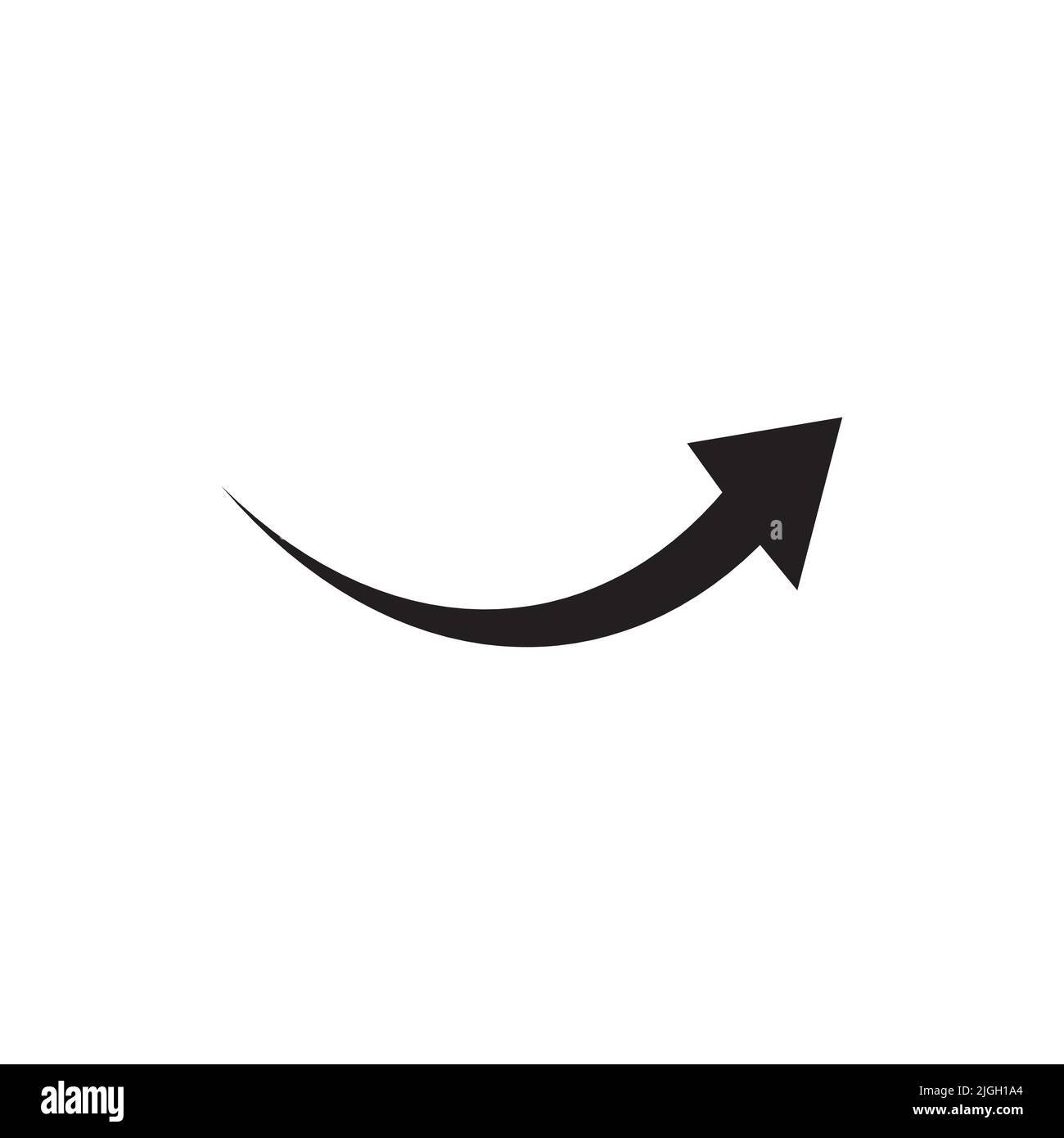 Curvy arrow Stock Vector Images - Alamy
