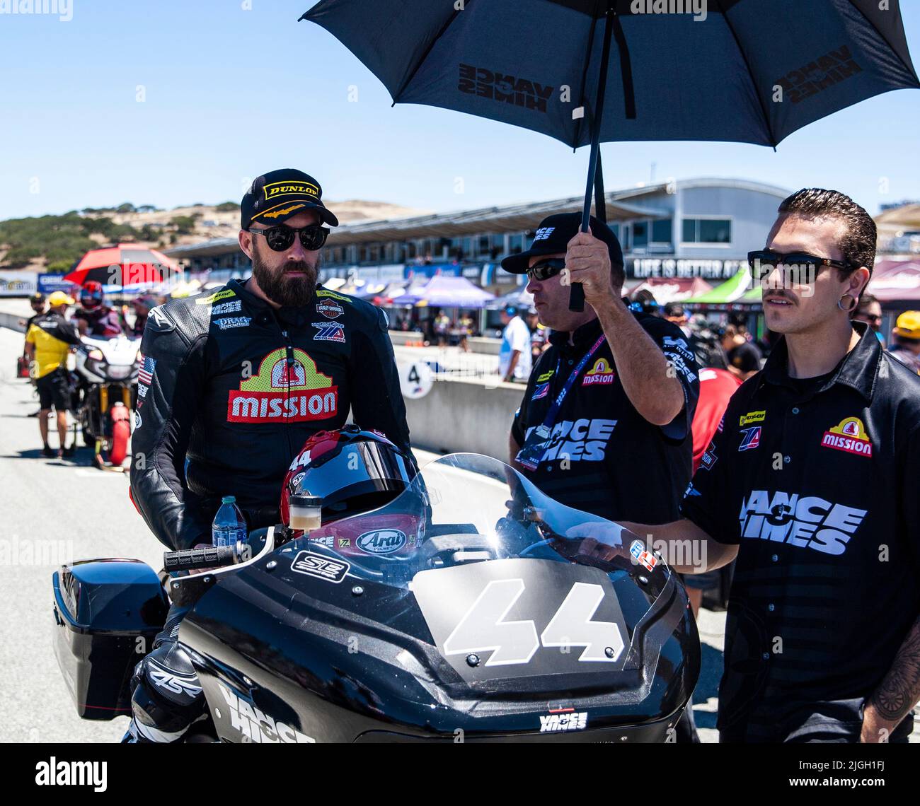 Monterey, CA, USA. 10th July, 2022. A Taylor Knapp on the grid during ...