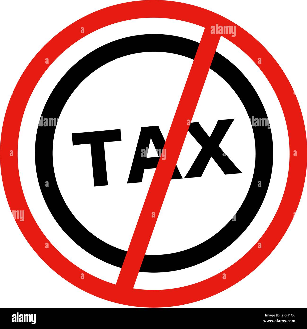 Taxes symbol Stock Vector Images - Alamy