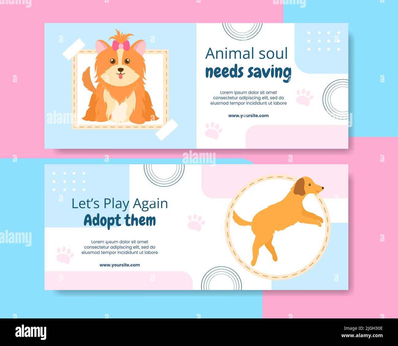 Adopt me banner Stock Vector Images - Alamy