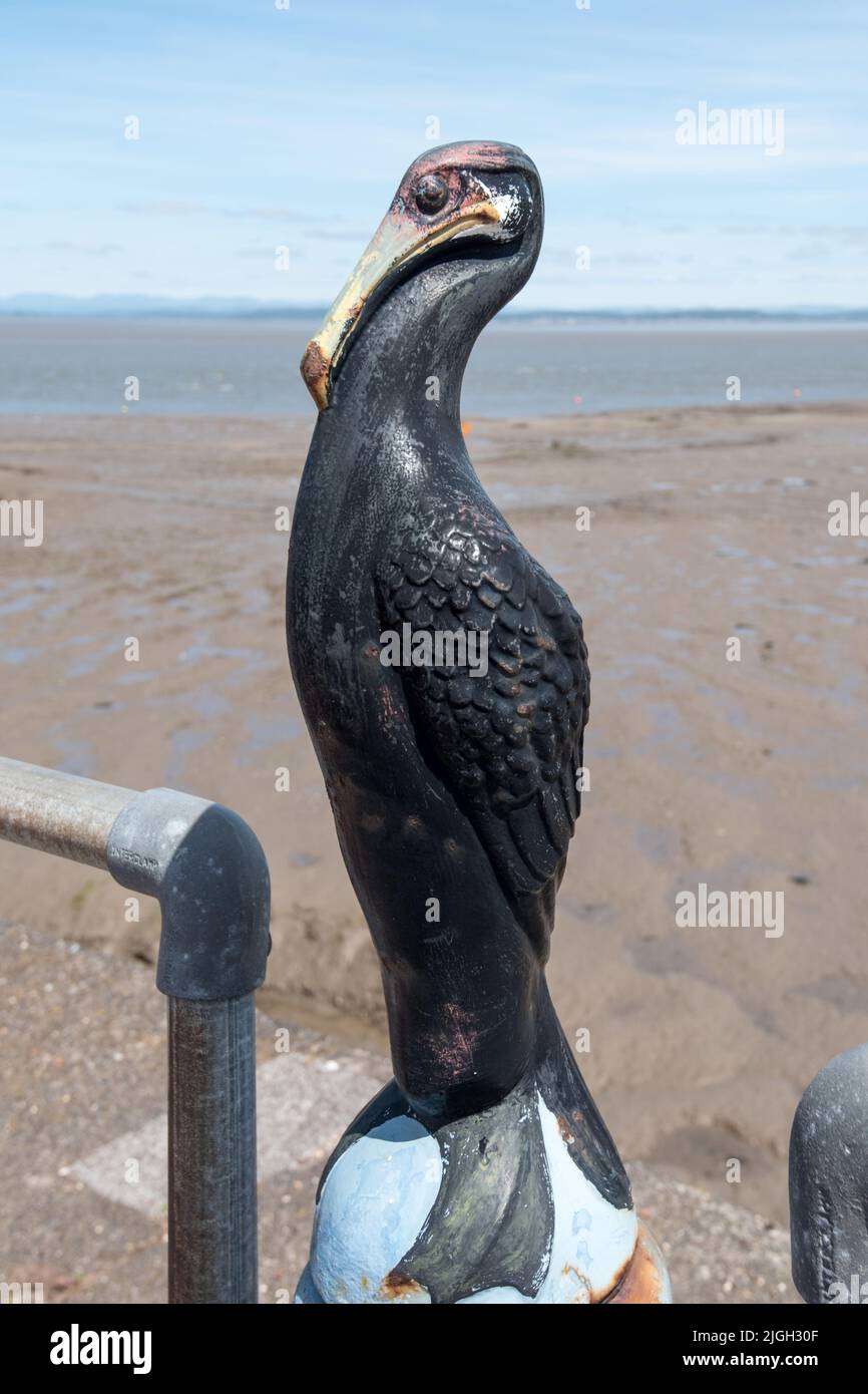 Birds, particularly waders, feature on the promenade's Bird Sculpture ...
