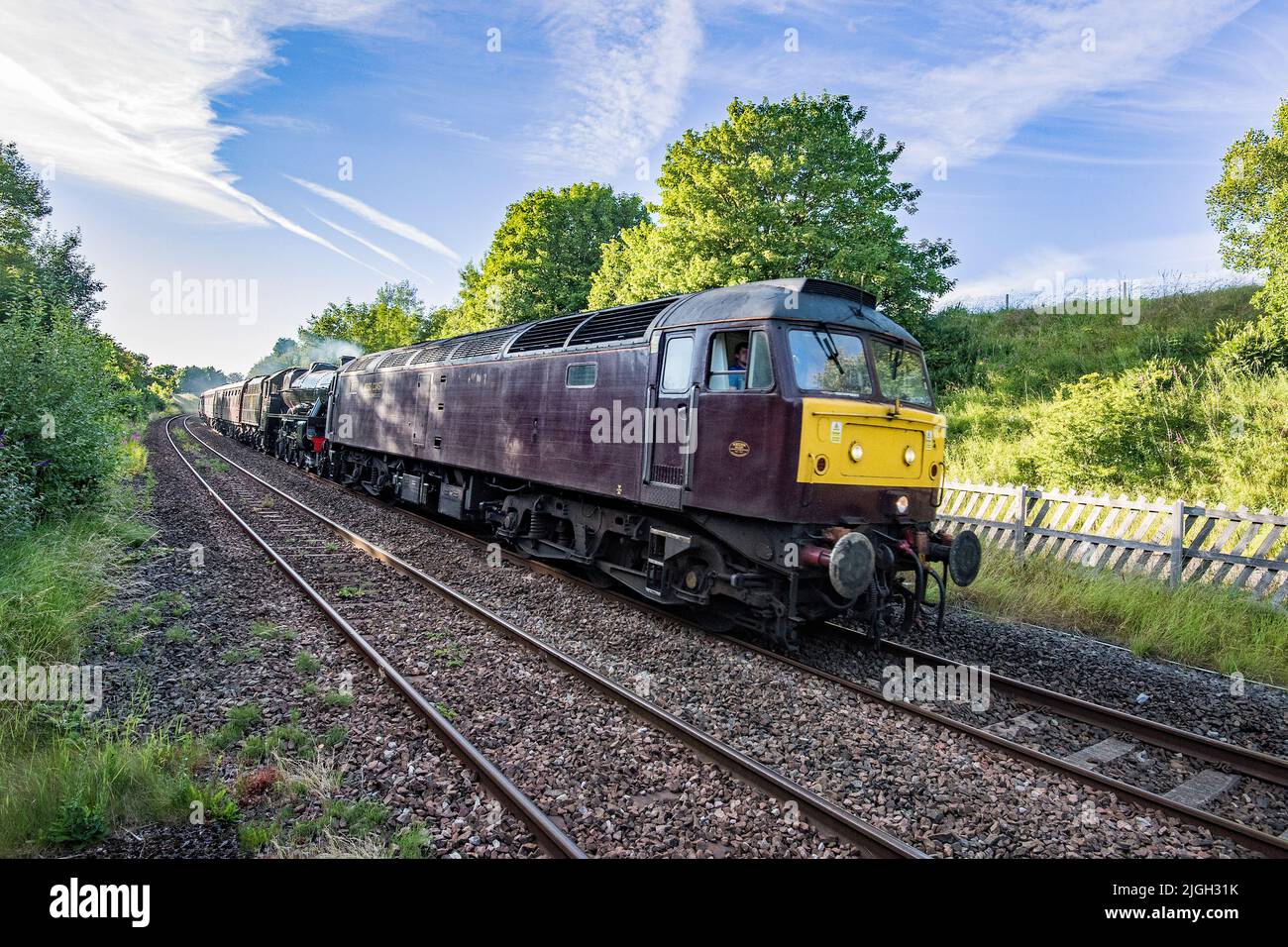Steam locomotives at hellifield hi-res stock photography and images - Alamy