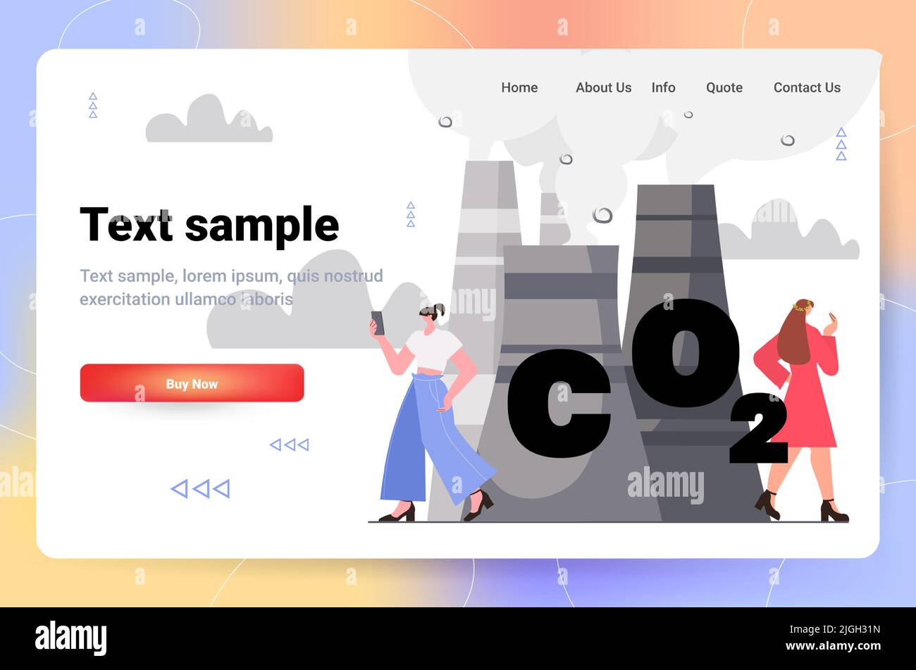 people walking outdoor plant pipe dirty waste toxic gas air pollution ...