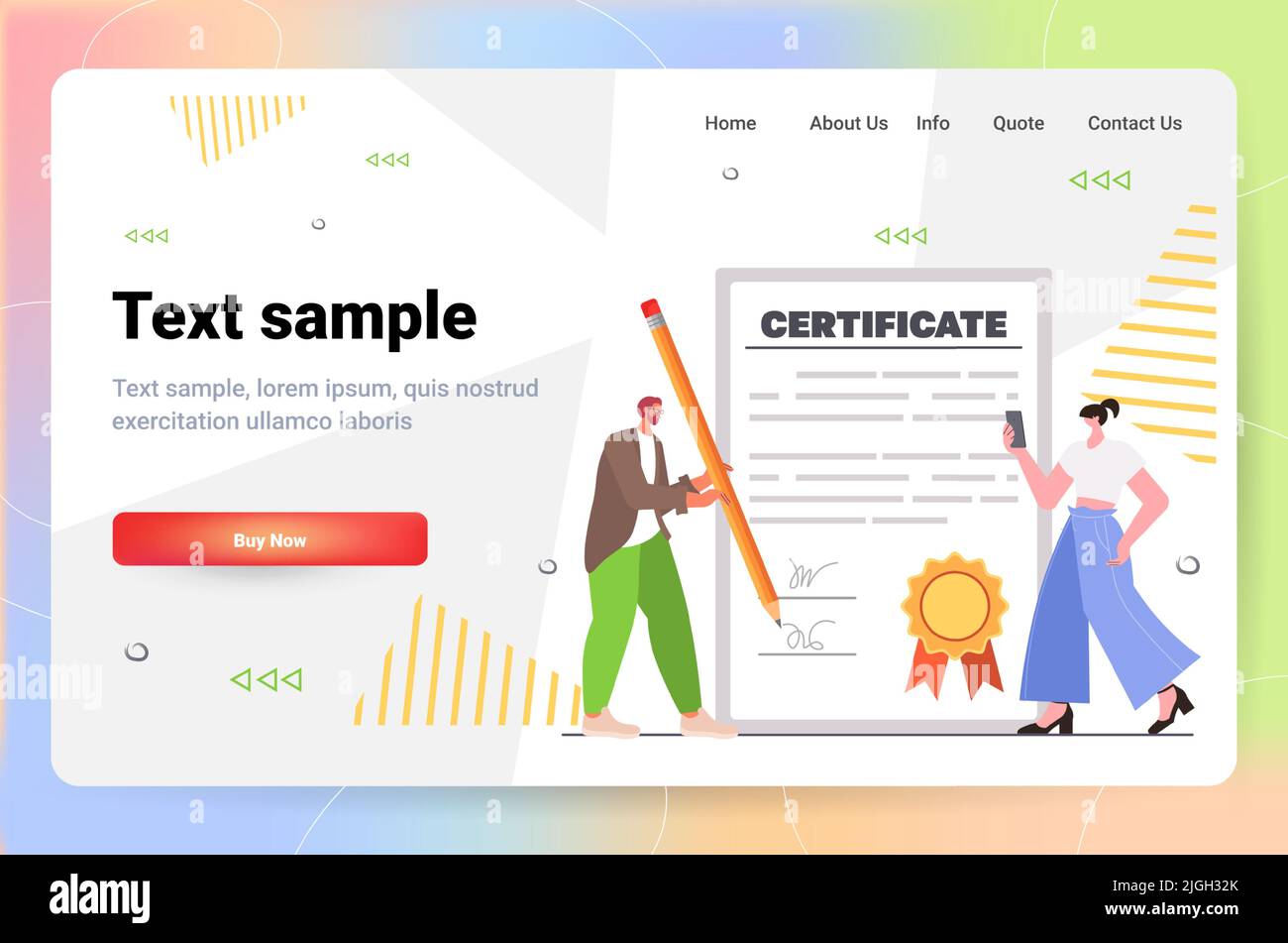 businessman signing paper certificate business man puts signature on ...