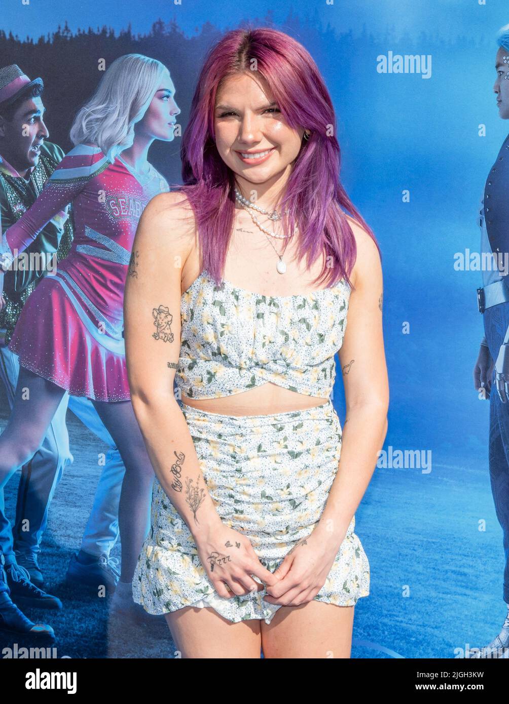 July 9, 2022, Santa Monica, California, USA: Bailey Spinn attends ...