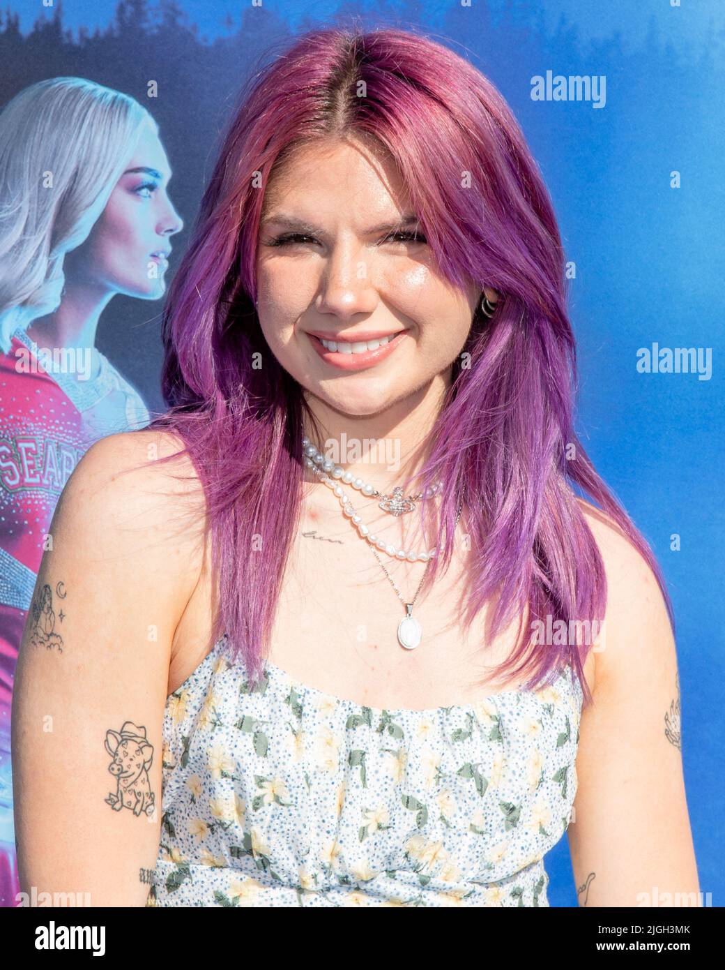 July 9, 2022, Santa Monica, California, USA: Bailey Spinn attends ...