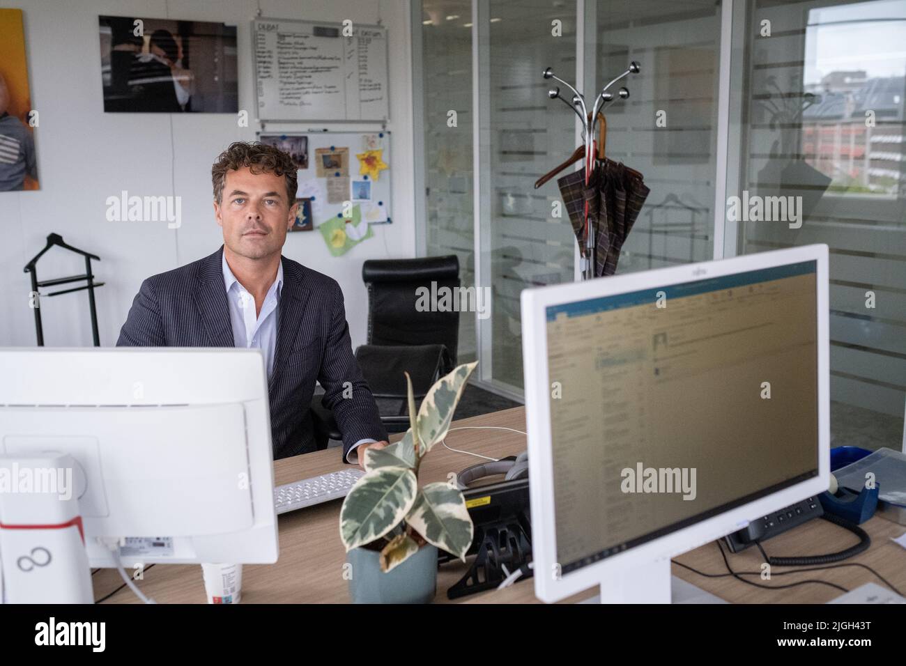 Netherlands, The Hague, 2022-07-08. Portrait of Jeroen van Wijngaarden ...