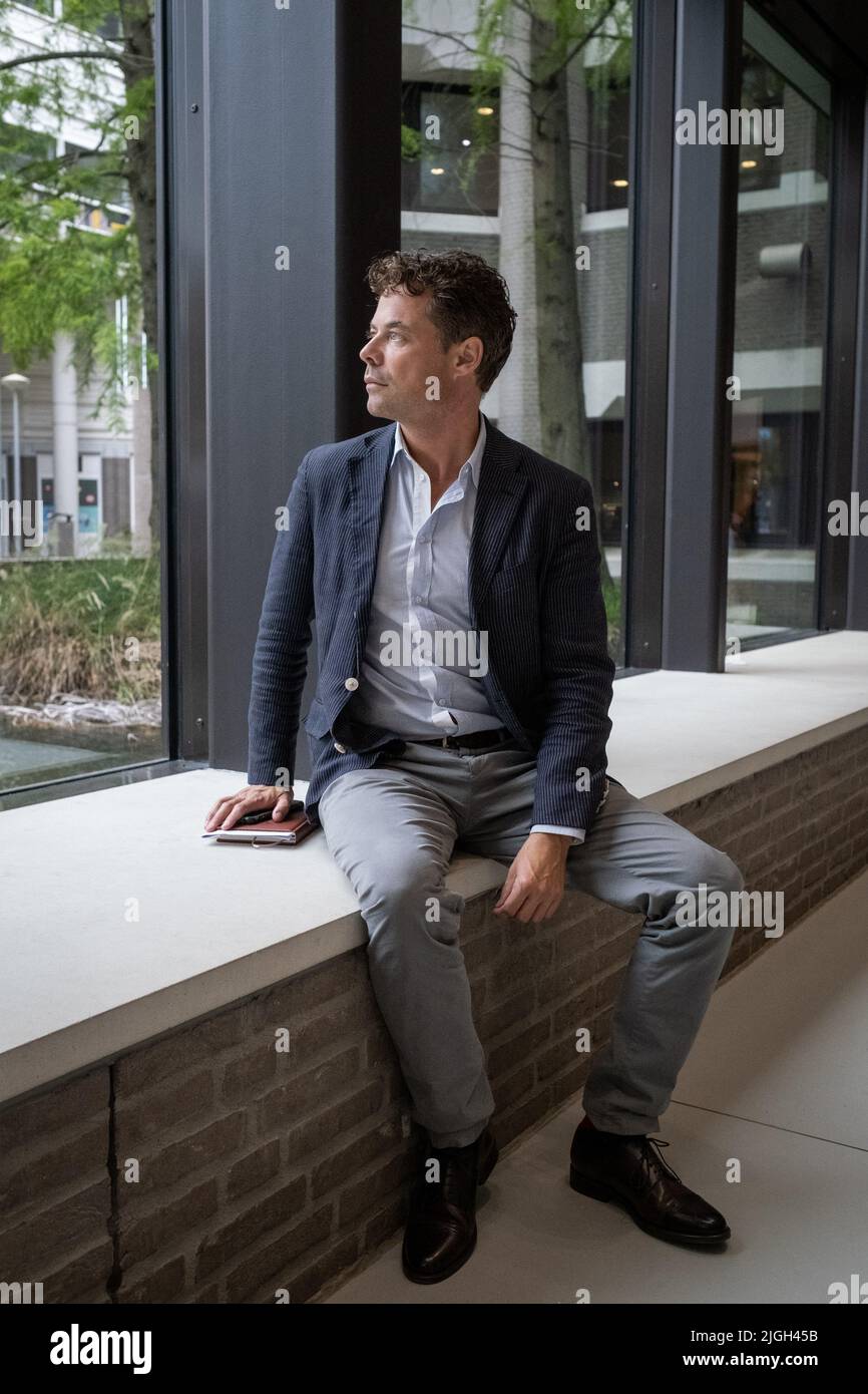 Netherlands, The Hague, 2022-07-08. Portrait of Jeroen van Wijngaarden ...