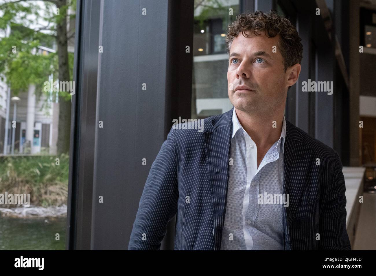 Netherlands, The Hague, 2022-07-08. Portrait of Jeroen van Wijngaarden ...