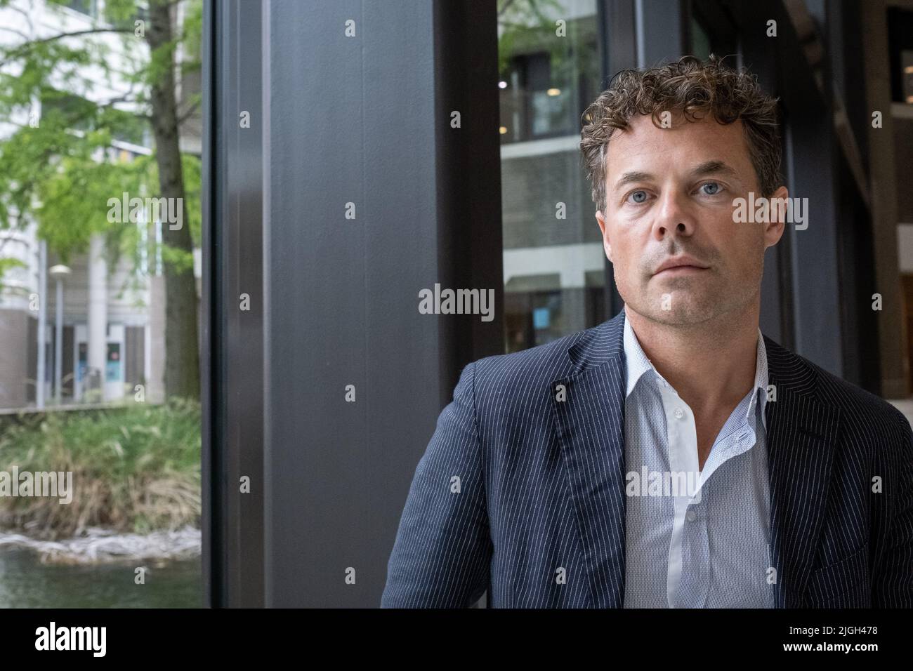 Netherlands, The Hague, 2022-07-08. Portrait of Jeroen van Wijngaarden ...