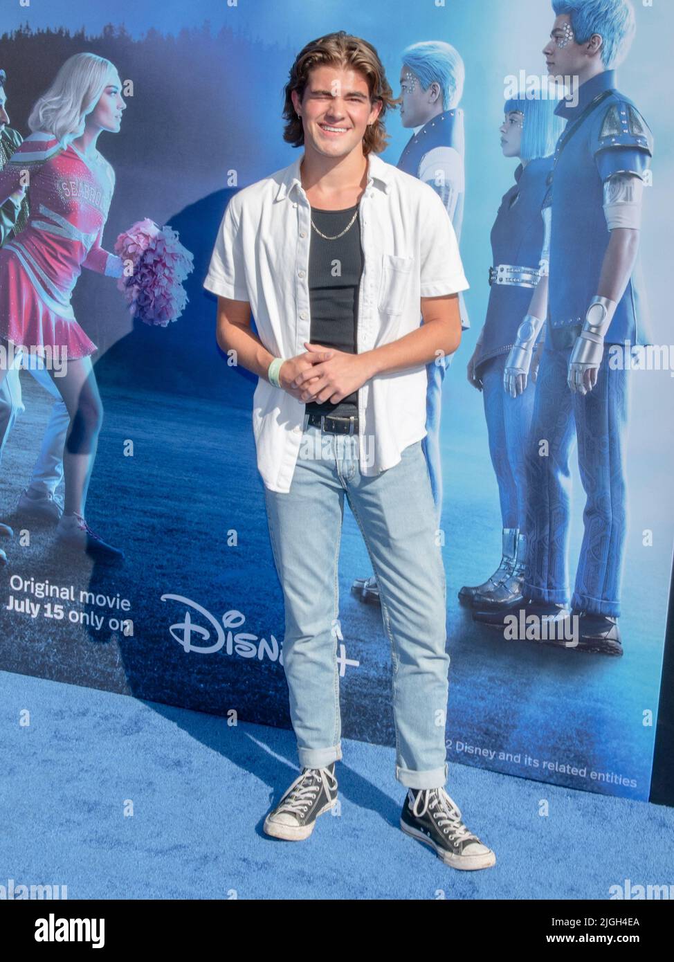 July 9, 2022, Santa Monica, California, USA: Skyler Guthrie attends ...