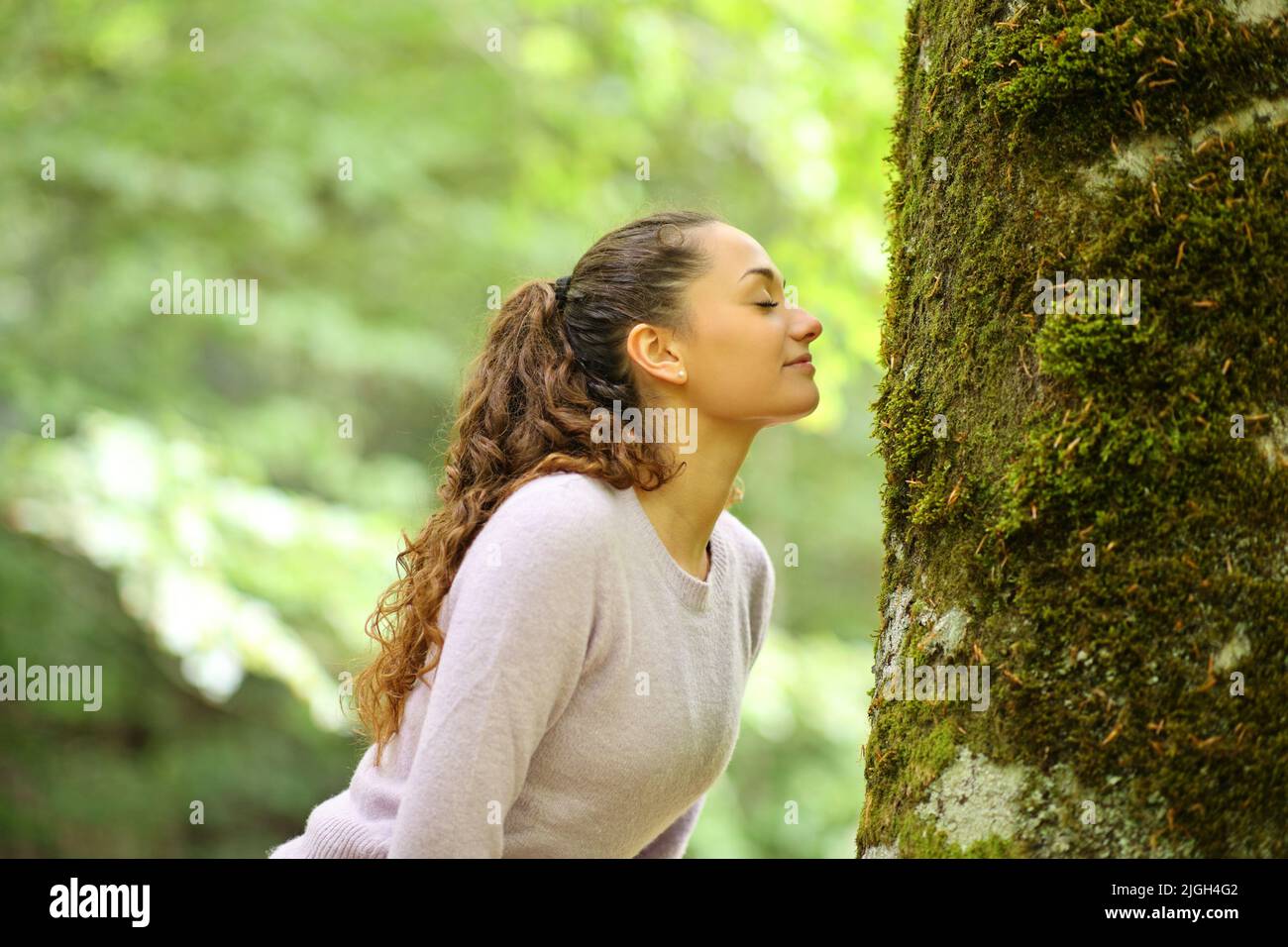 Moss lady hi-res stock photography and images - Alamy