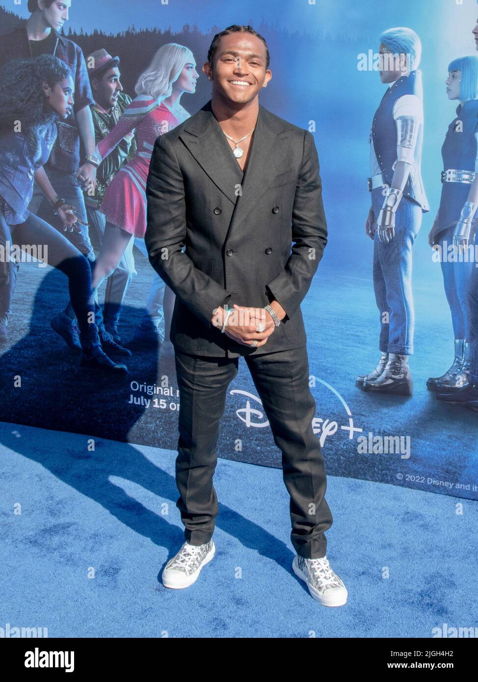 July 9, 2022, Santa Monica, California, USA: Noah Zulfikar attends ...