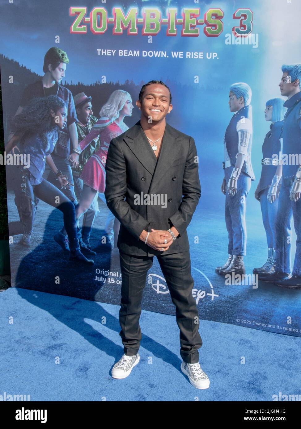 July 9, 2022, Santa Monica, California, USA: Noah Zulfikar attends ...