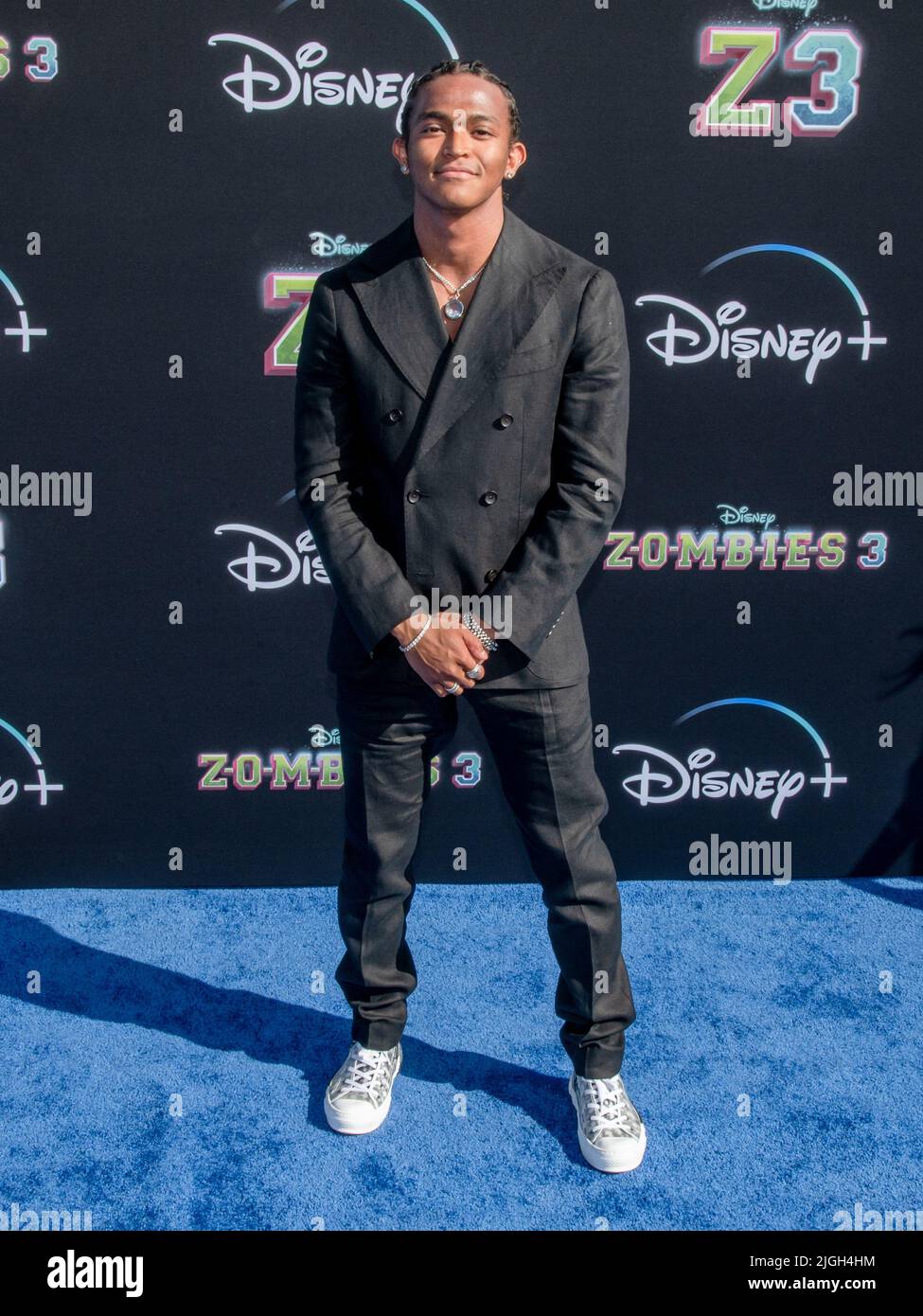 July 9, 2022, Santa Monica, California, USA: Noah Zulfikar attends ...