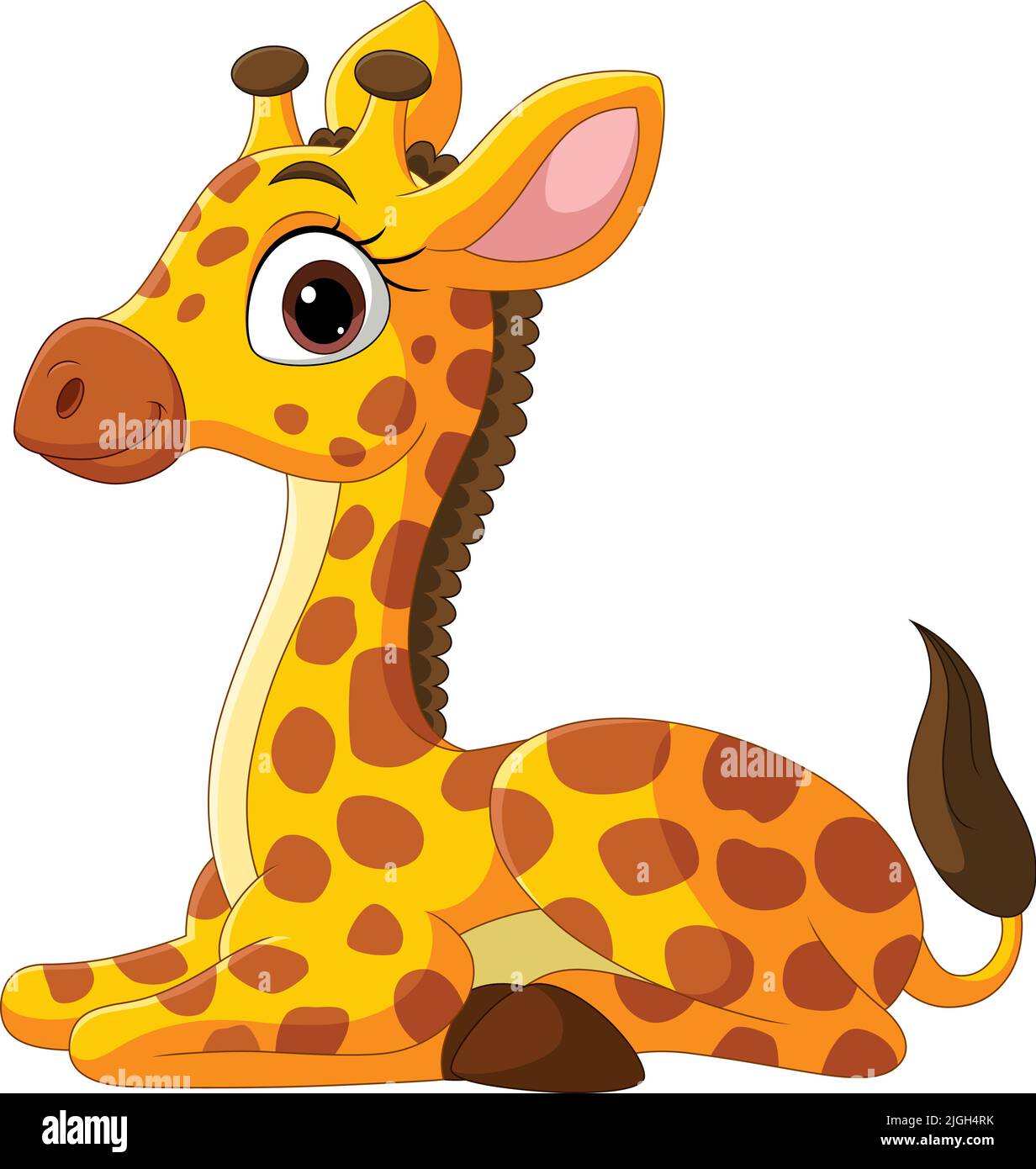 African mammal sitting Stock Vector Images - Alamy