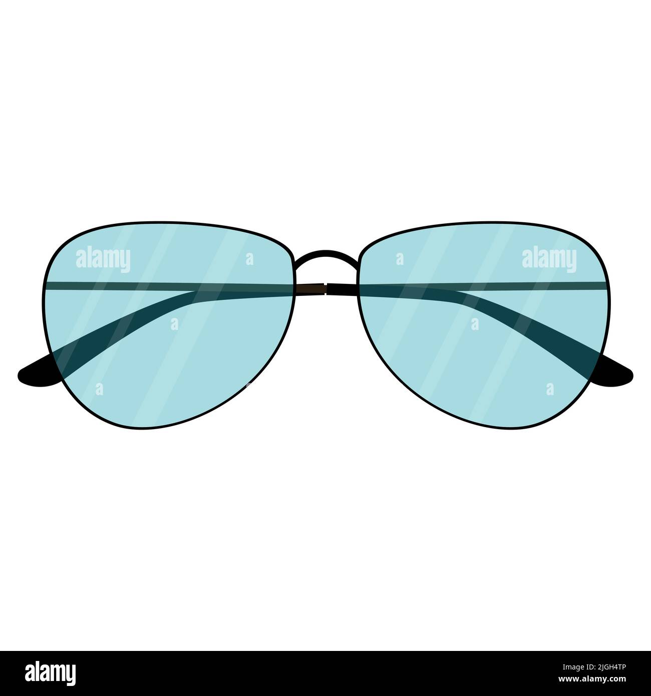 Colorful fashionable sunglasses with sun lens. Women's sunglasses Stock ...