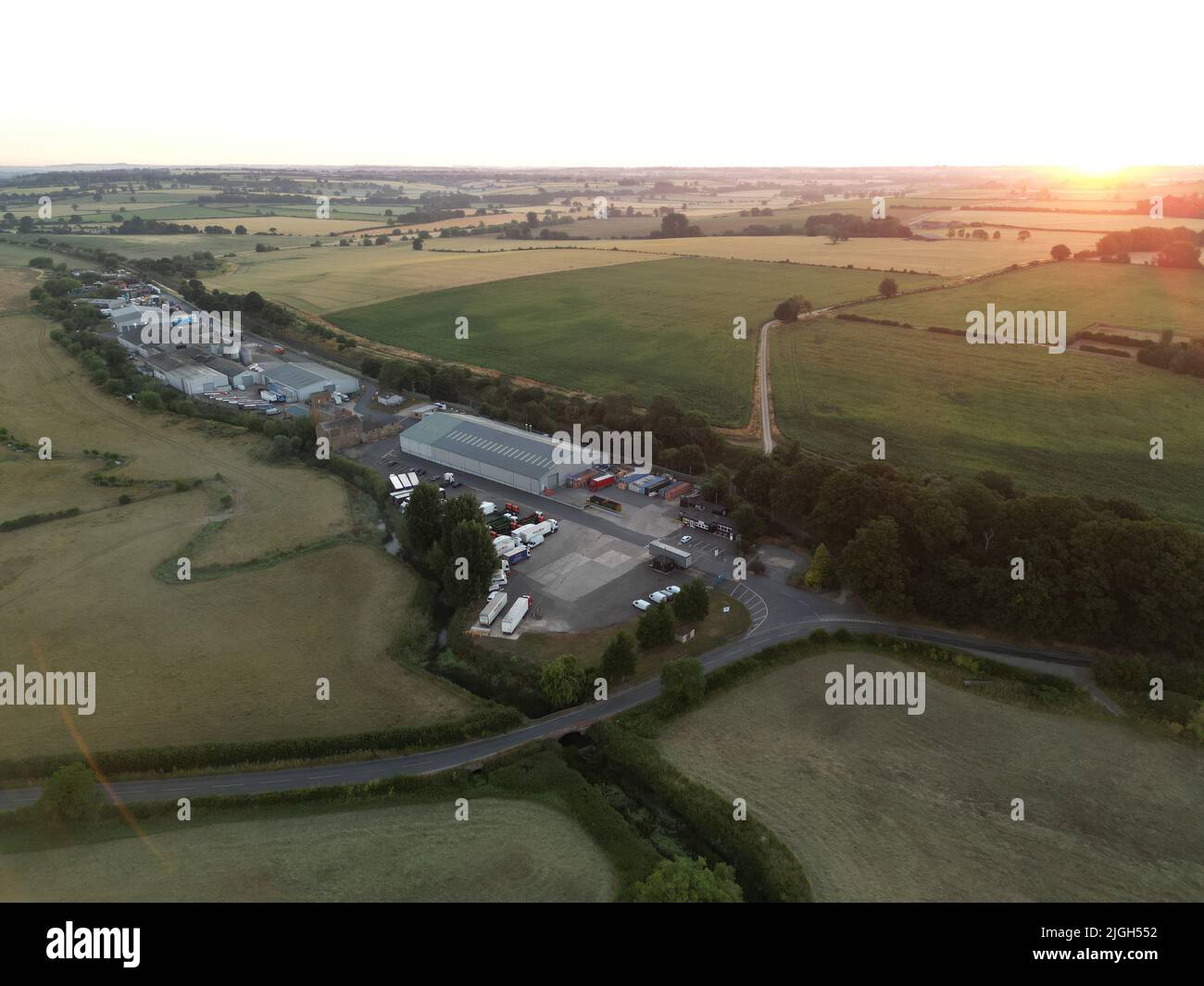 Cherwell Valley Business Park. Twyford Mill Aerial photo ...