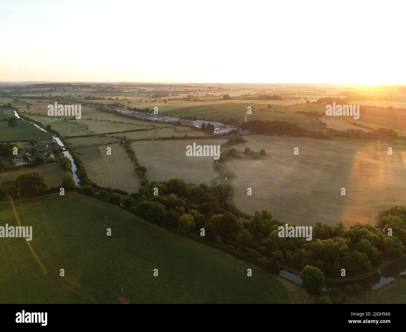 Cherwell Valley Business Park. Twyford Mill Aerial photo ...