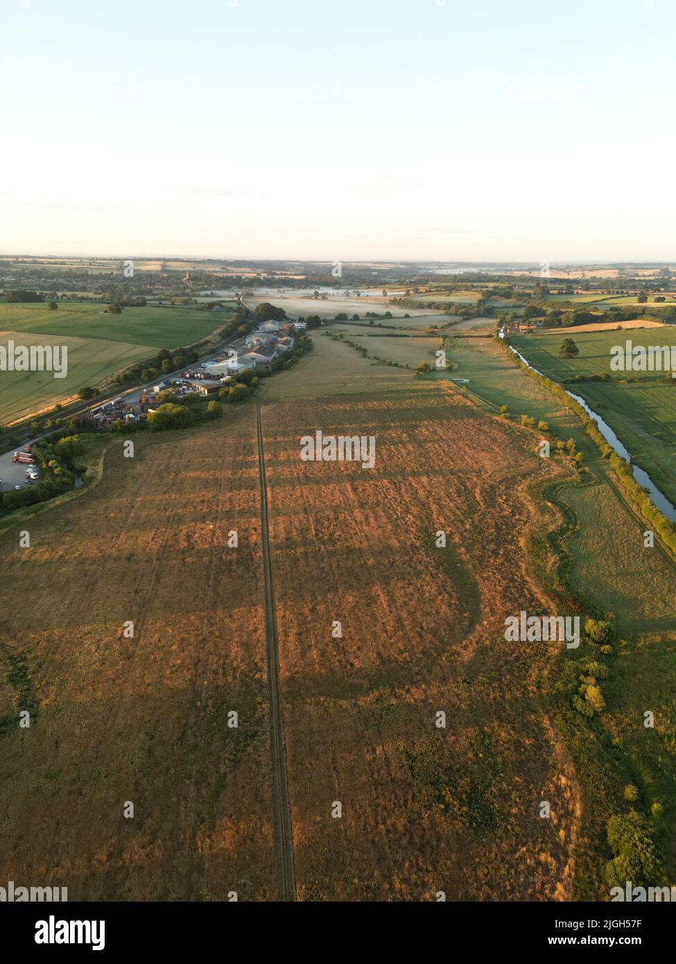 Cherwell Valley Business Park. Twyford Mill Aerial photo ...