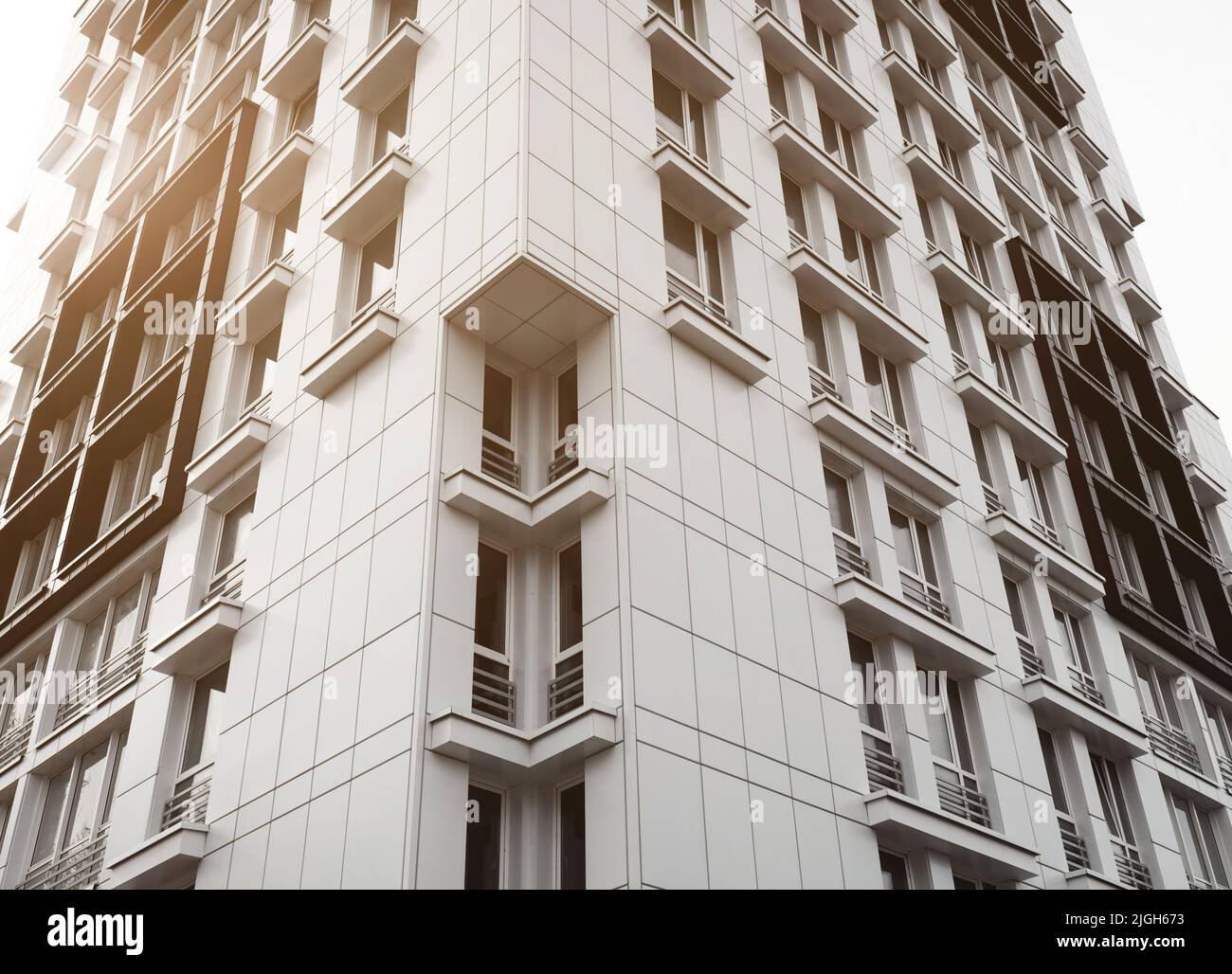 Modern Apartment Building. Mortgage. Rental housing Stock Photo - Alamy