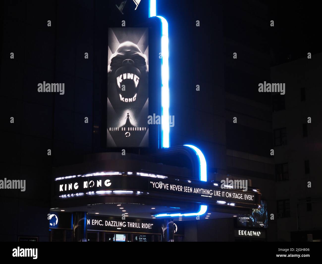 The Broadway Theatre in Manhattan, New York Stock Photo - Alamy