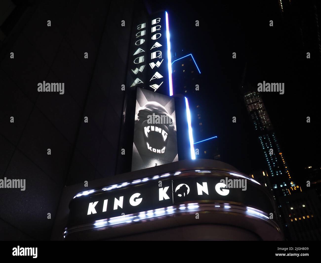 The Broadway Theatre in Manhattan, New York Stock Photo - Alamy