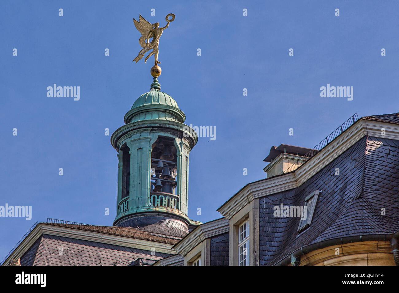 A roof of old historical building in Munster, Germany Stock Photo - Alamy