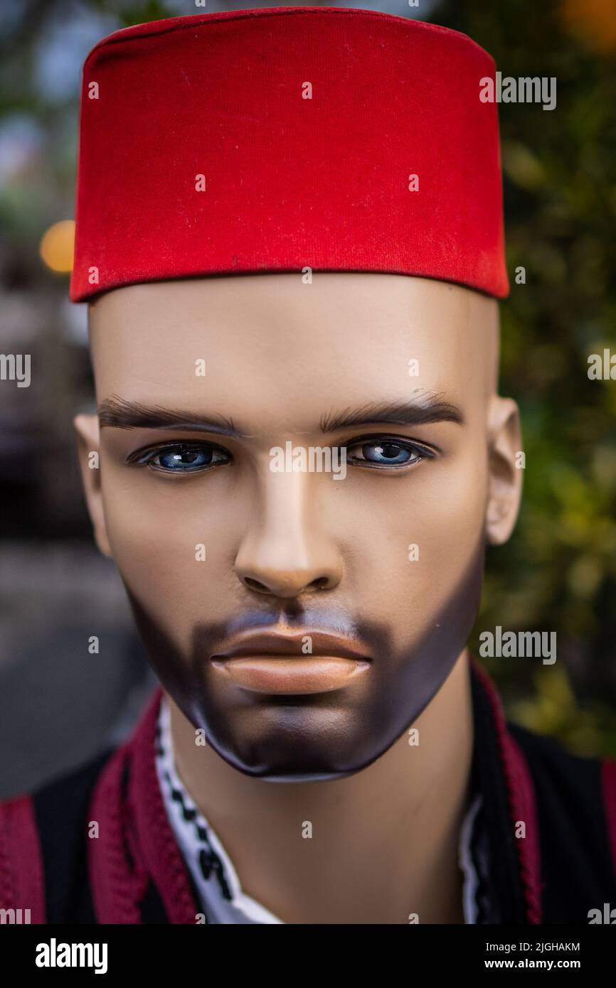 Dark figure red eyes hi-res stock photography and images - Alamy